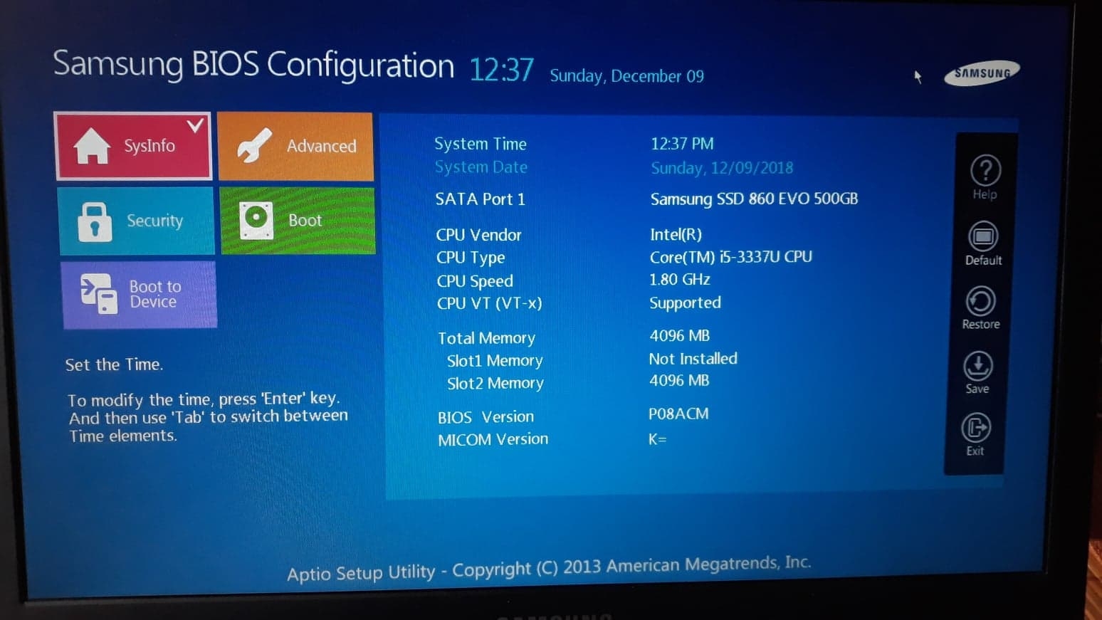 Samsung Ativ5 - Brak bootowania z pendrive Win 10 Instalacja dysk SSD ...