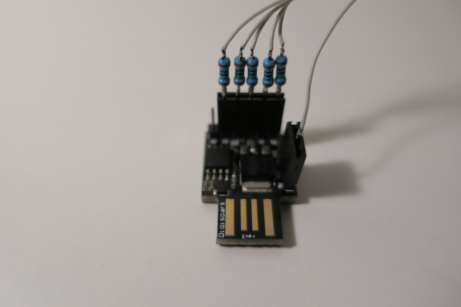 Cotton LED star - moduł Digispark - elektroda.pl