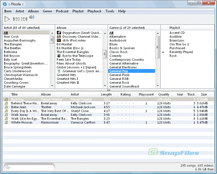 Floola - wielofunkcyjny menadżer do zarządzania muzyką