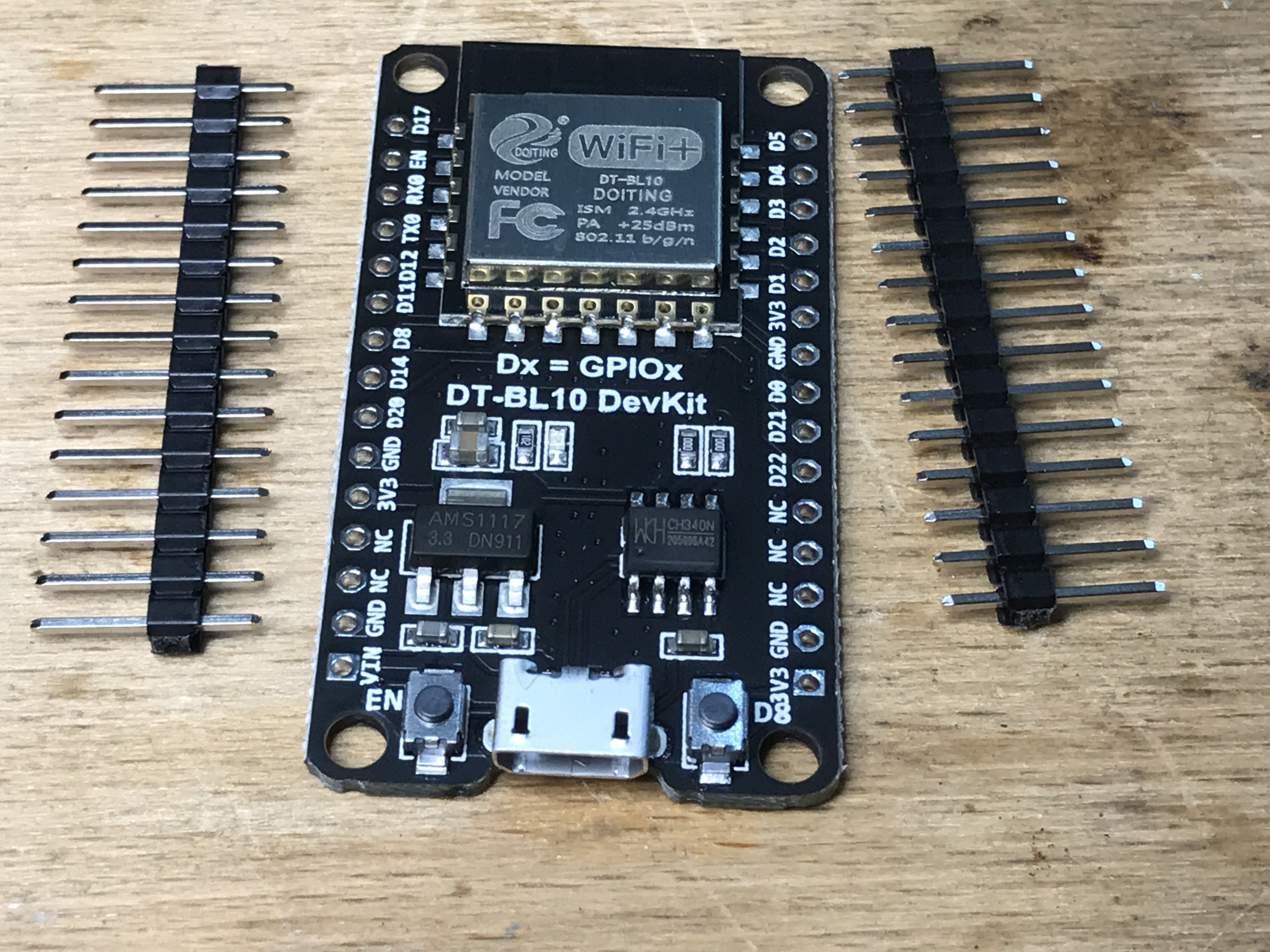 The 5$ DT-BL10 board (BL602 WiFi & BT), new MCU from Bouffalo Lab