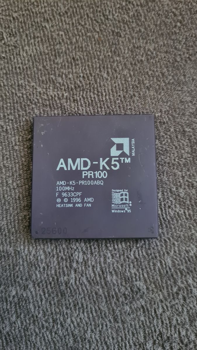 [Sprzedam] Sprzedam zabytkowy procesor AMD K5 PR100, nie testowany, 40 ...