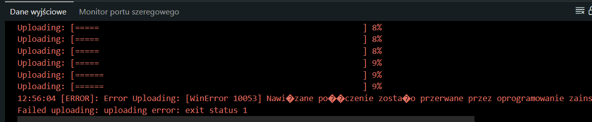 ESP32 OTA in Arduino IDE 2.3.6 on Windows 11 - transfer intermittent ...