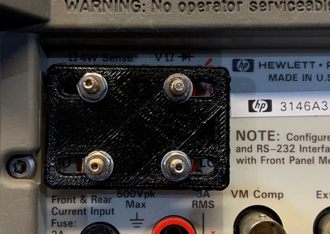 Jak zwierać 4 wejścia multimetru (4-Wire Short)? Sprzedam rozwiązanie.