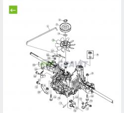 Szum skrzyni przy dodawaniu gazu w John Deere L107 - wiatrak czy łożysko?