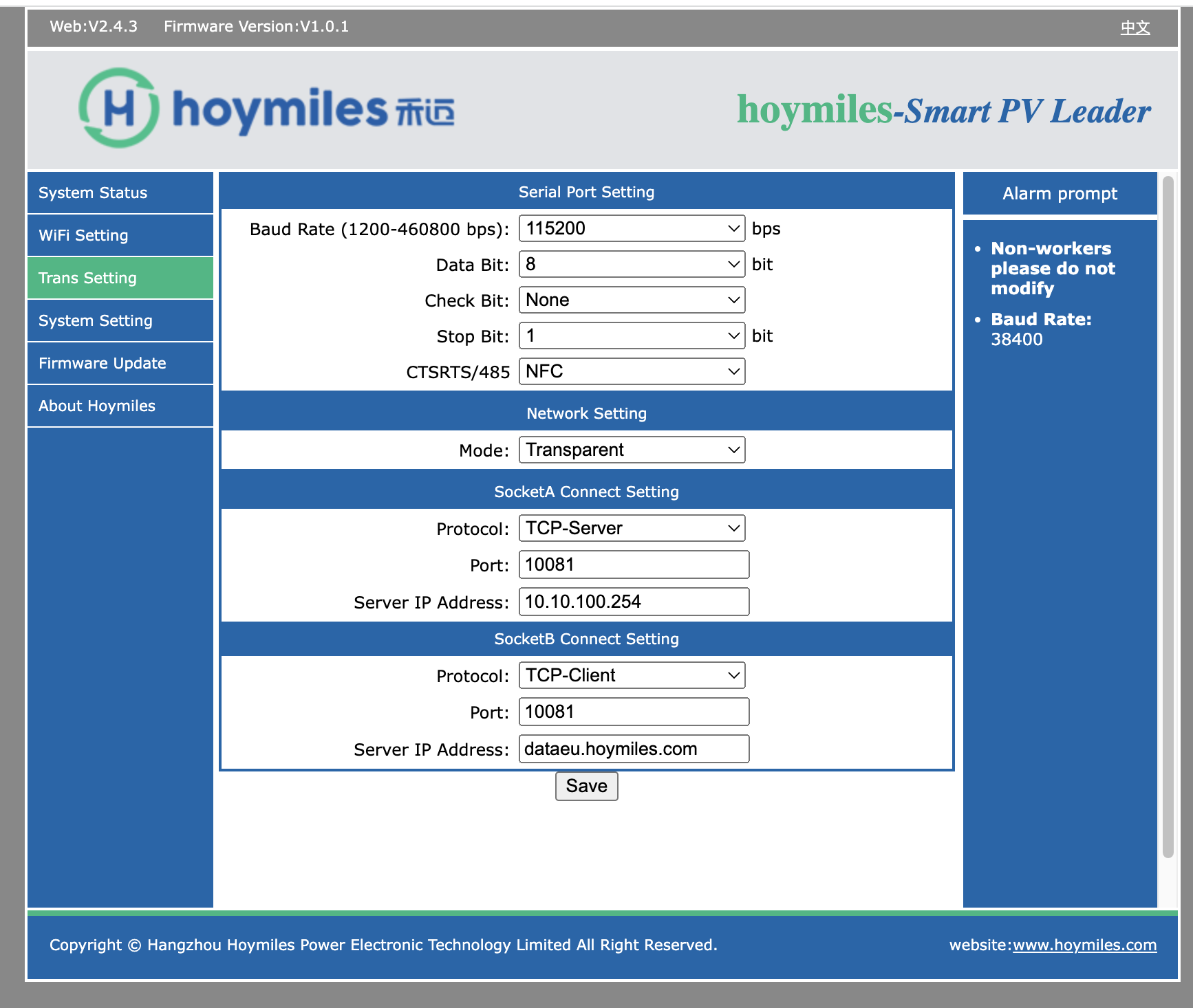 Odczyt danych z Hoymiles DTU-PRO RS485 Sunspec Modbus za pomocą ...