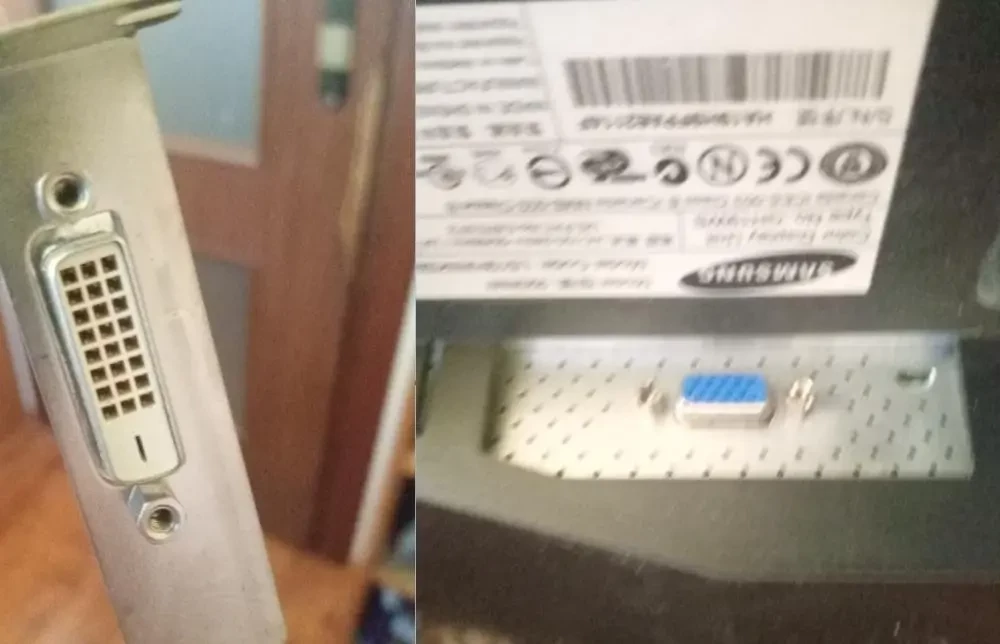 Jak podpiąć monitor pod PC i czy potrzebuję przejściówki? Adapter VGA ...