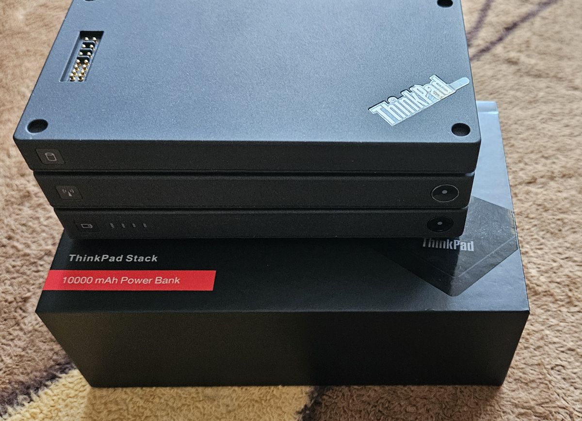 [Sprzedam] Lenovo Stack Router WiFi + Power Bank + HDD USB 1 TB