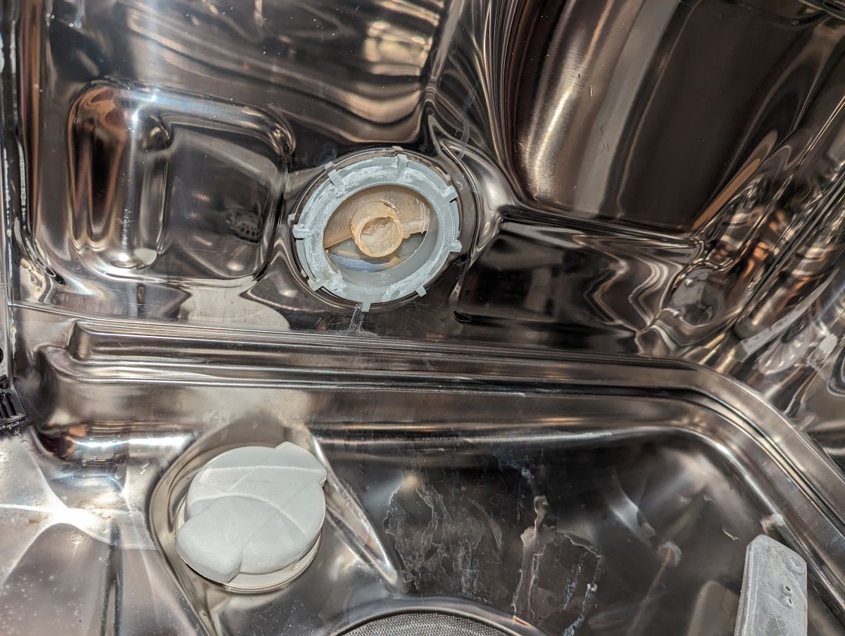 Ikea Skinande typ GHE623CB3 - zmywarka pokrętło ustawienia twardości wody