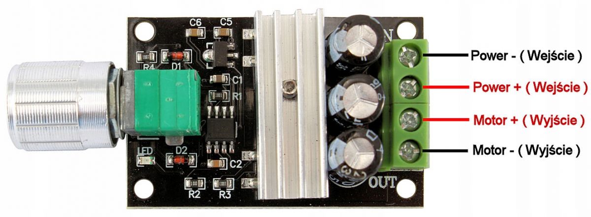 Silnik 12V piszczy przy PWM z Wemos D1 Mini i L298N/XY-MOS - jak to ...