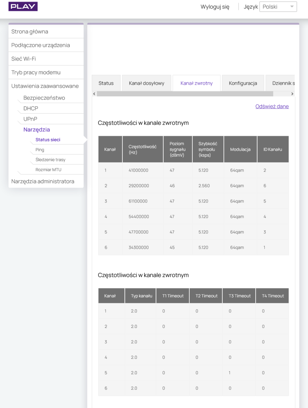 ConnectBox (Compal CH7465LG-LC) Play/UPC - Degradacja usług DS, co robić?