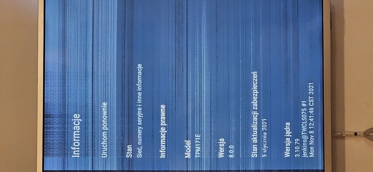 Paski na ekranie telewizora Philips - co może być przyczyną?