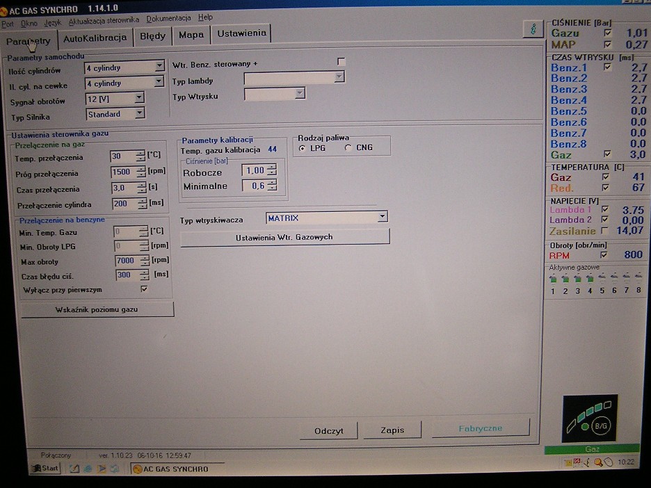 Jakie wtryskiwacze do Hondy Civic 1999 1.4 z instalacją STAG 3000?