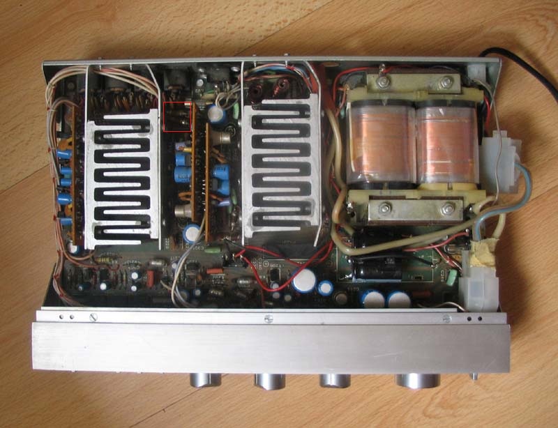 Dlaczego opornik we wzmacniaczu Unitra WS-315 się przegrzewa?
