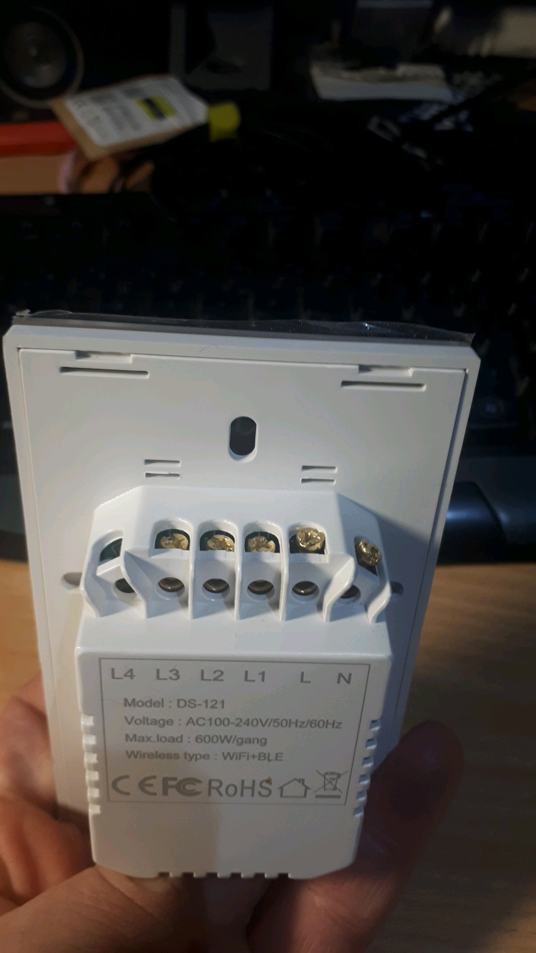 [CB3S/BK7231N] Aubess WiFi US Smart Switch 3 Gang Light Switch Need ...