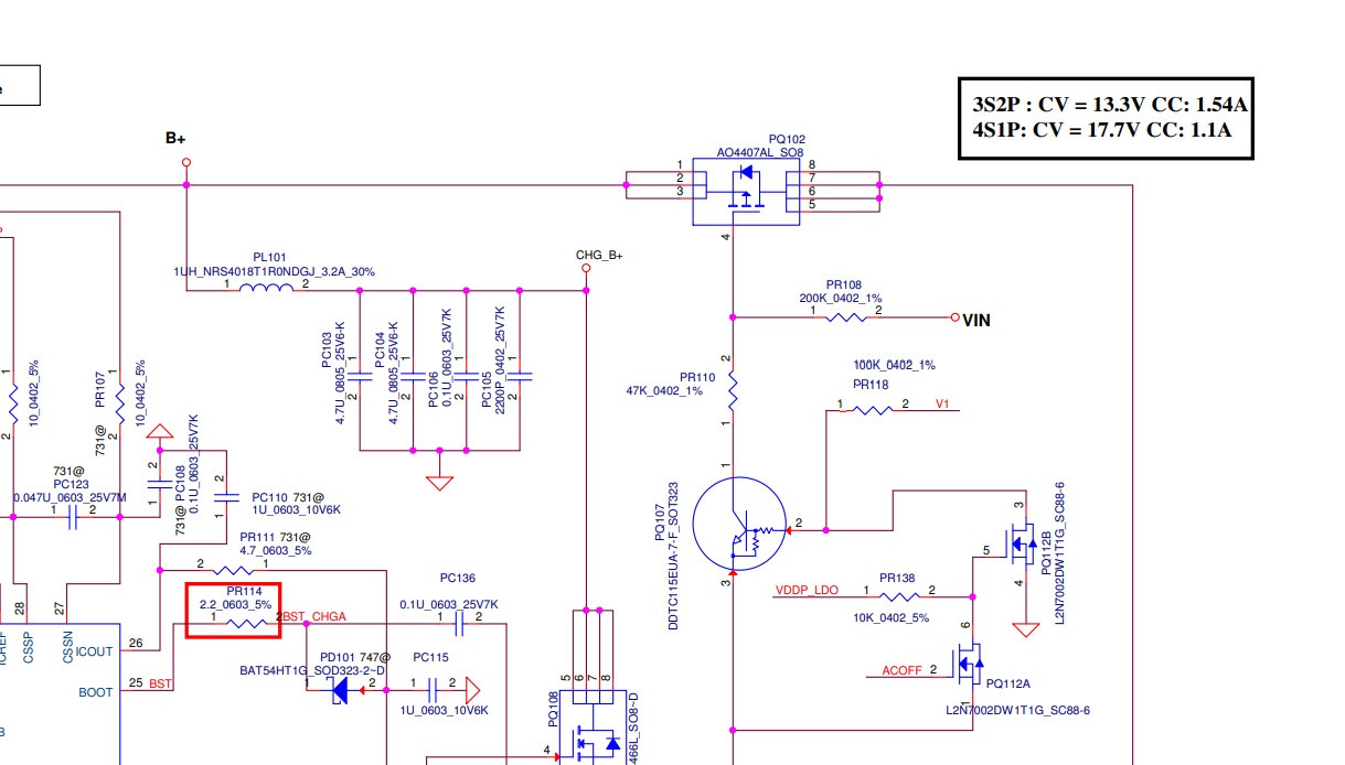 [Rozwiązano] la-9104p - Brak reakcji, +5VALW, BQ24747, RT8205 ...