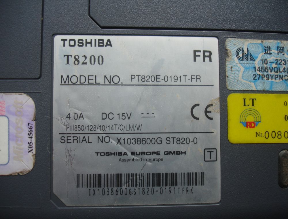 [Sprzedam] Laptop Toshiba Tecra 8200 ponad 5h na bateriach