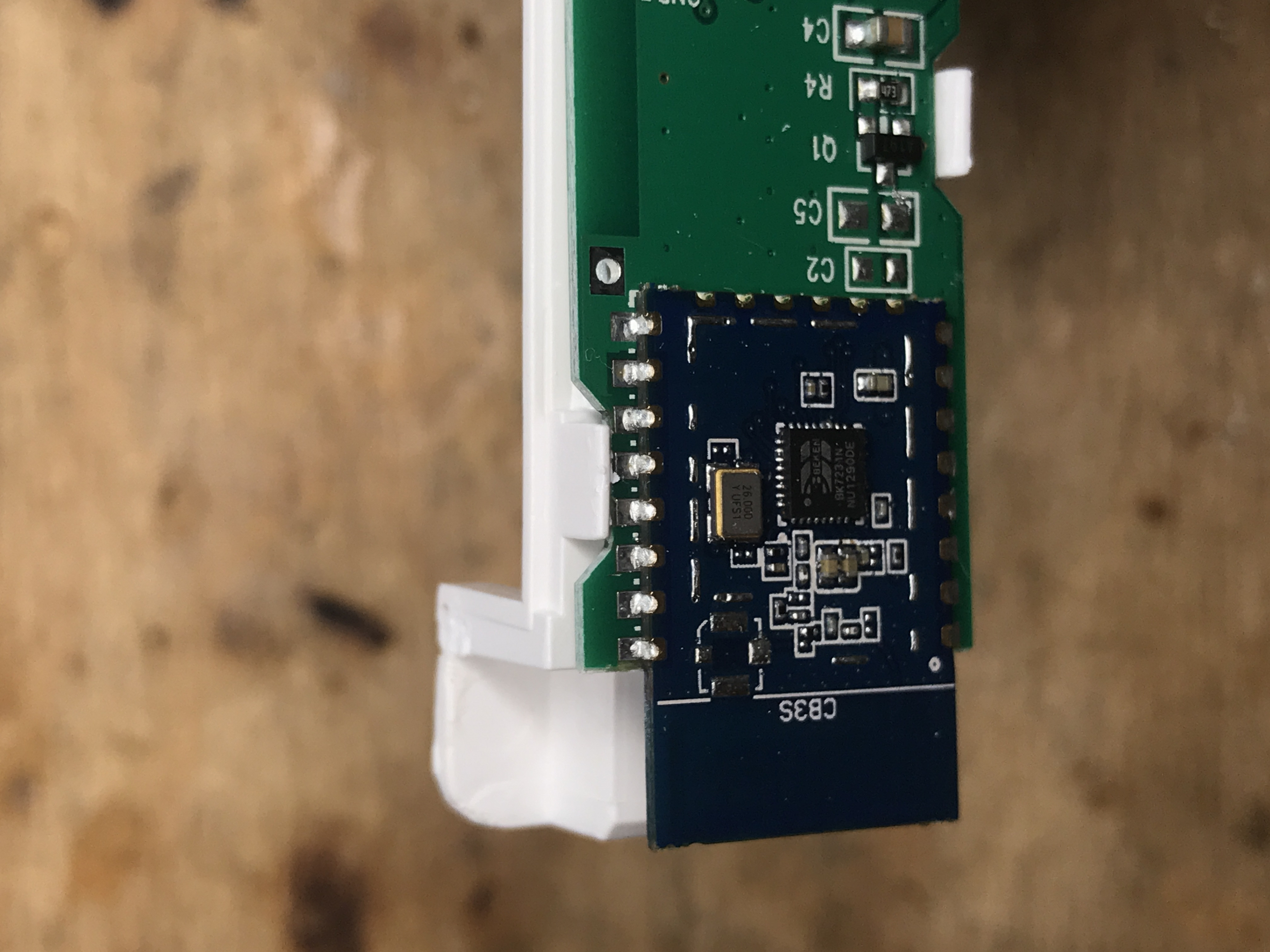 Qiachip Smart Switch - BK7231N / CB2S - interior, programming - 4