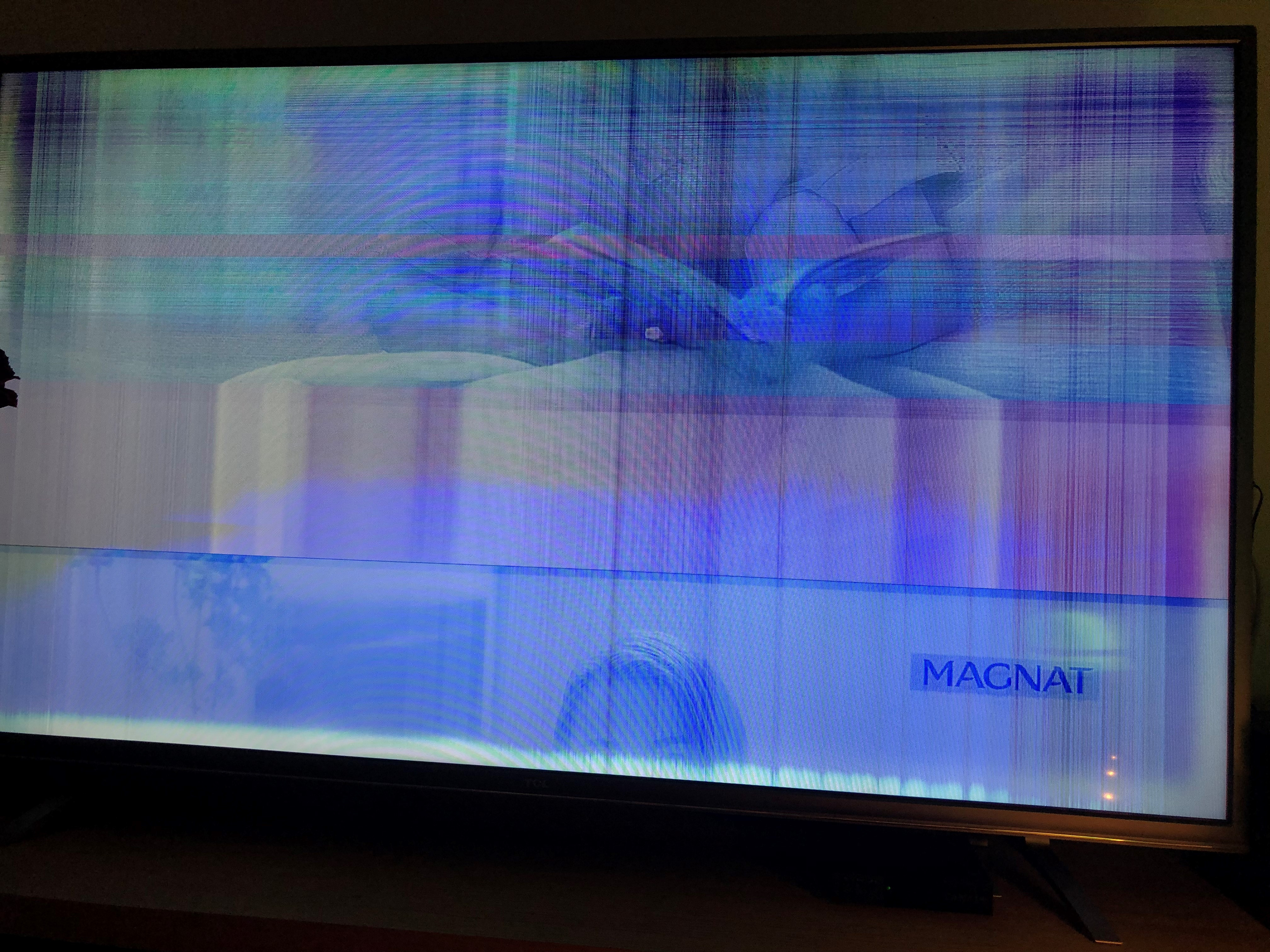 TCL F55S5806 - Czy to problem z matryca czy elektroniką?