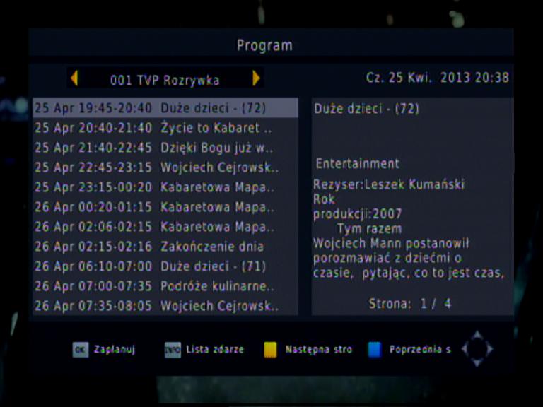 Przy połączeniu dekodera z kartą tv kiepska jakość