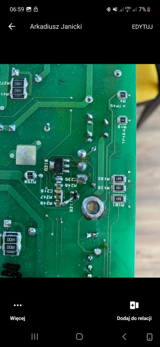 Crown CE1000 - kanał CH1 przerwany przez Fault. Dlaczego?