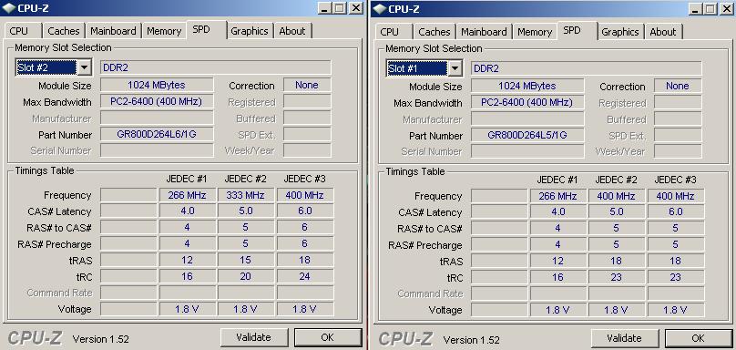 Pamięć ddr2 800mhz - współpraca z RAM-em o innych timingach