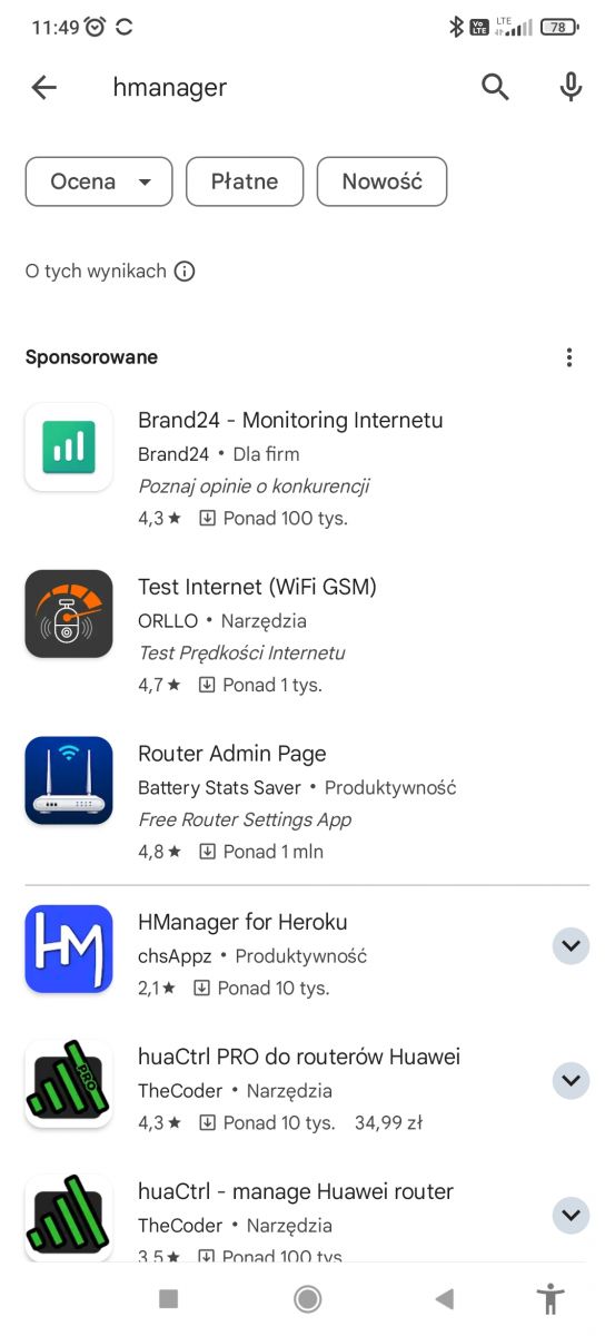 Jaki router do internetu z Play poprawi zasięg WiFi w domu? Miejscowość ...