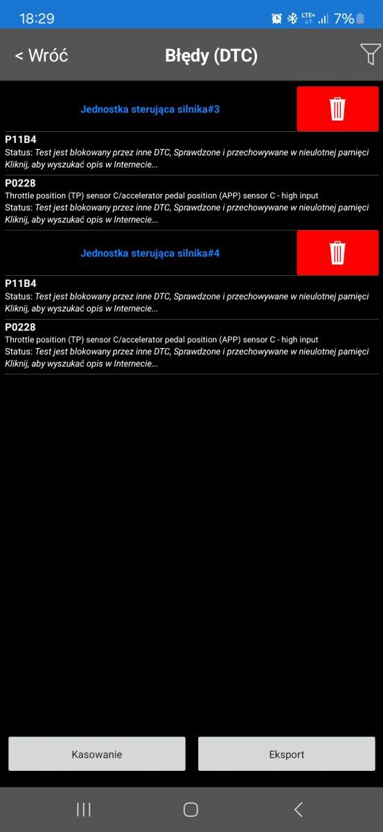 [Rozwiązano] Citroen Berlingo 1.6 HDI 2013 - błędy P11B4, P0228, wentylator, brak mocy