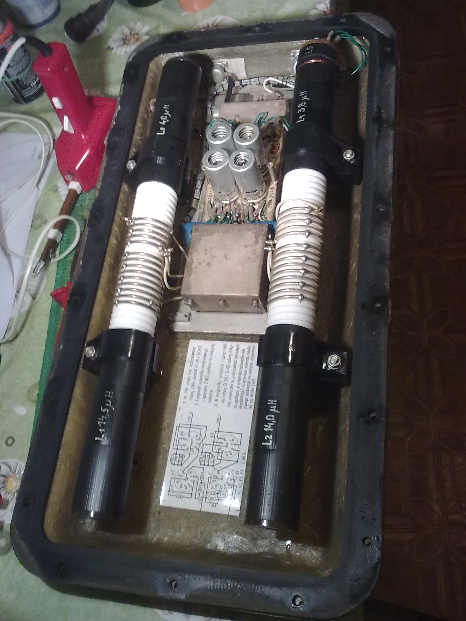 Radiostacja R-140M - gdzie znaleźć schemat FAO i sterownika?