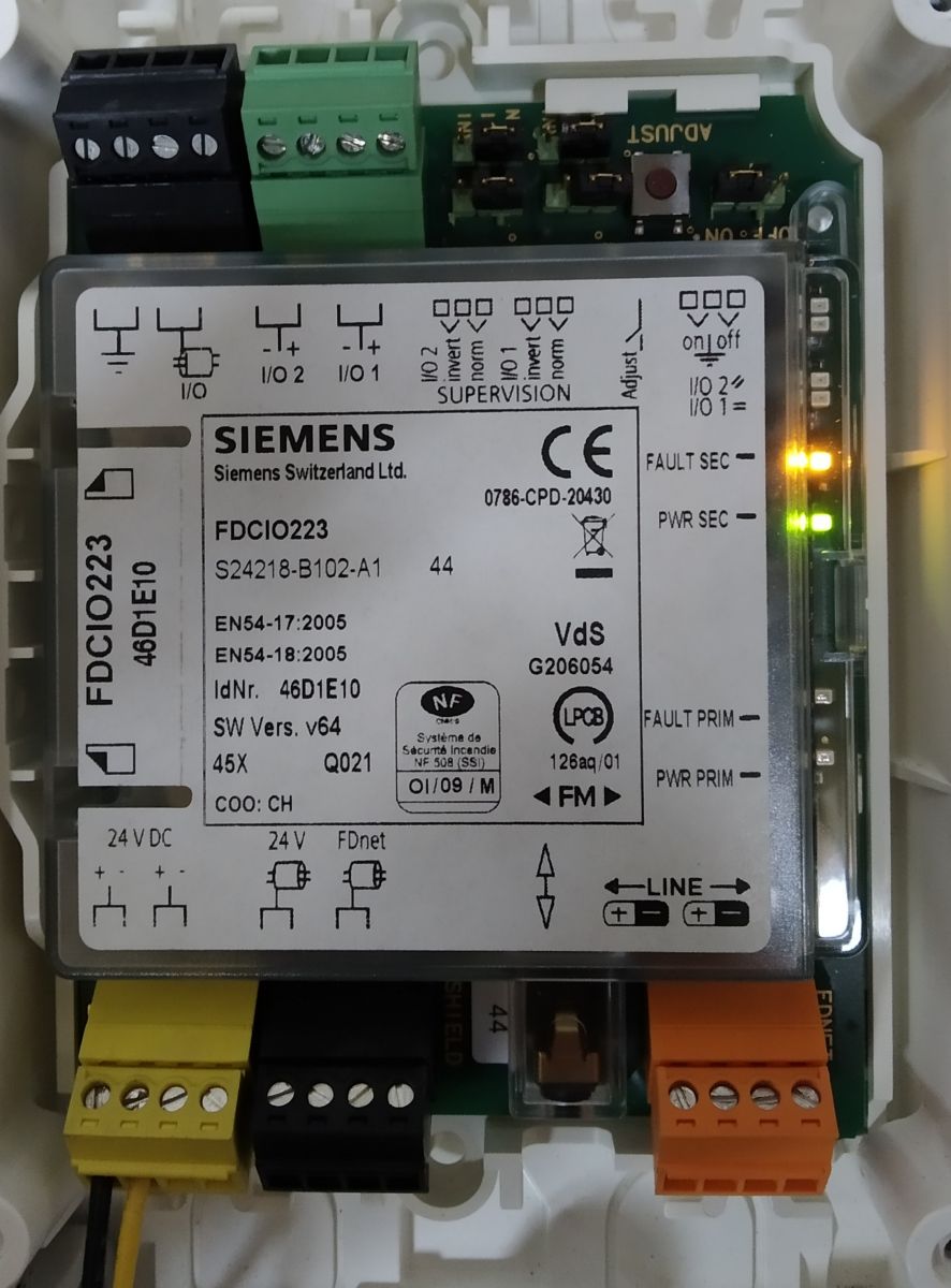 [Sprzedam] Simens FDCIO223 Moduł 2 wej/wyj linia kolektywna lub ...