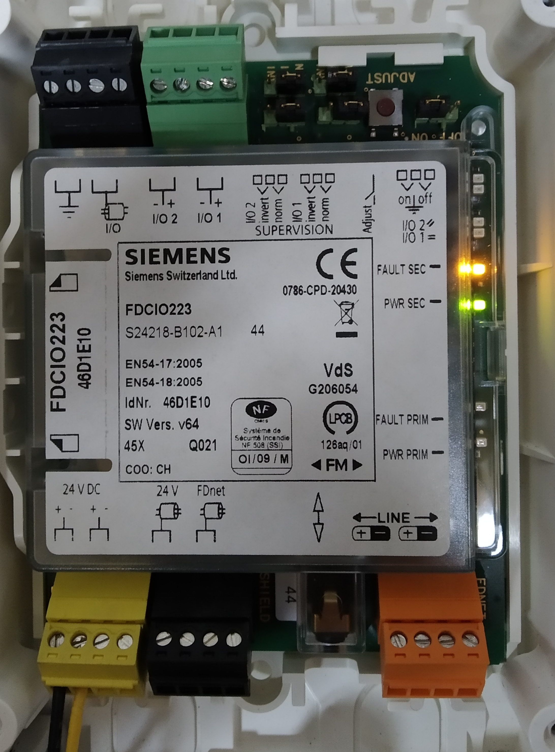 [Sprzedam] Simens FDCIO223 Moduł 2 wej/wyj linia kolektywna lub ...