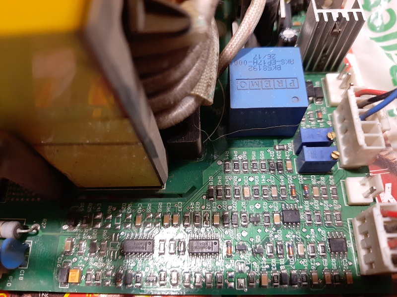 Spawarka Proline MMA EVA200 IGBT - uszkodzone tranzystory