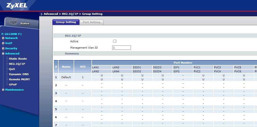 Konfiguracja routera ZyXEL - brak połączeń przychodzących VoIP
