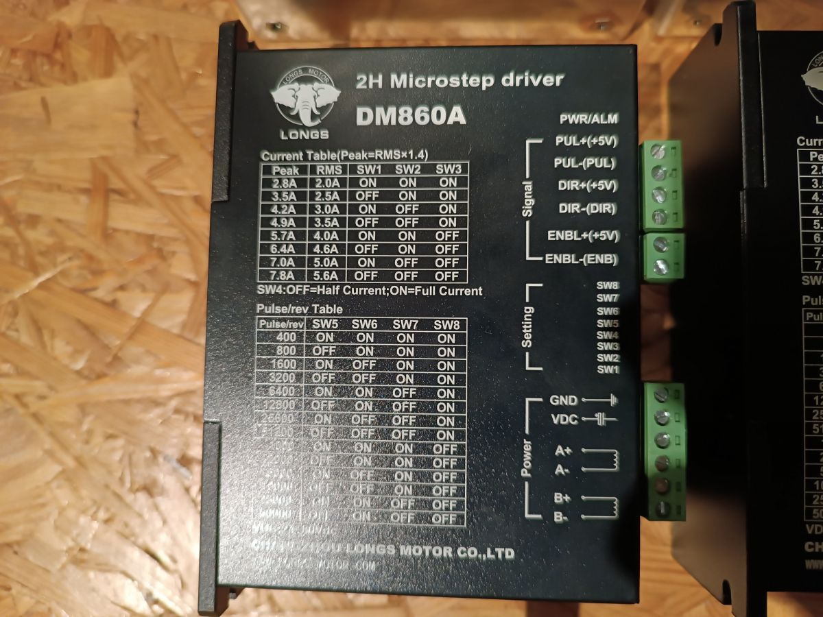 [Sprzedam] Silniki Nema34 34HS1456, Sterowniki DM860A, Zasilacze S-350-60