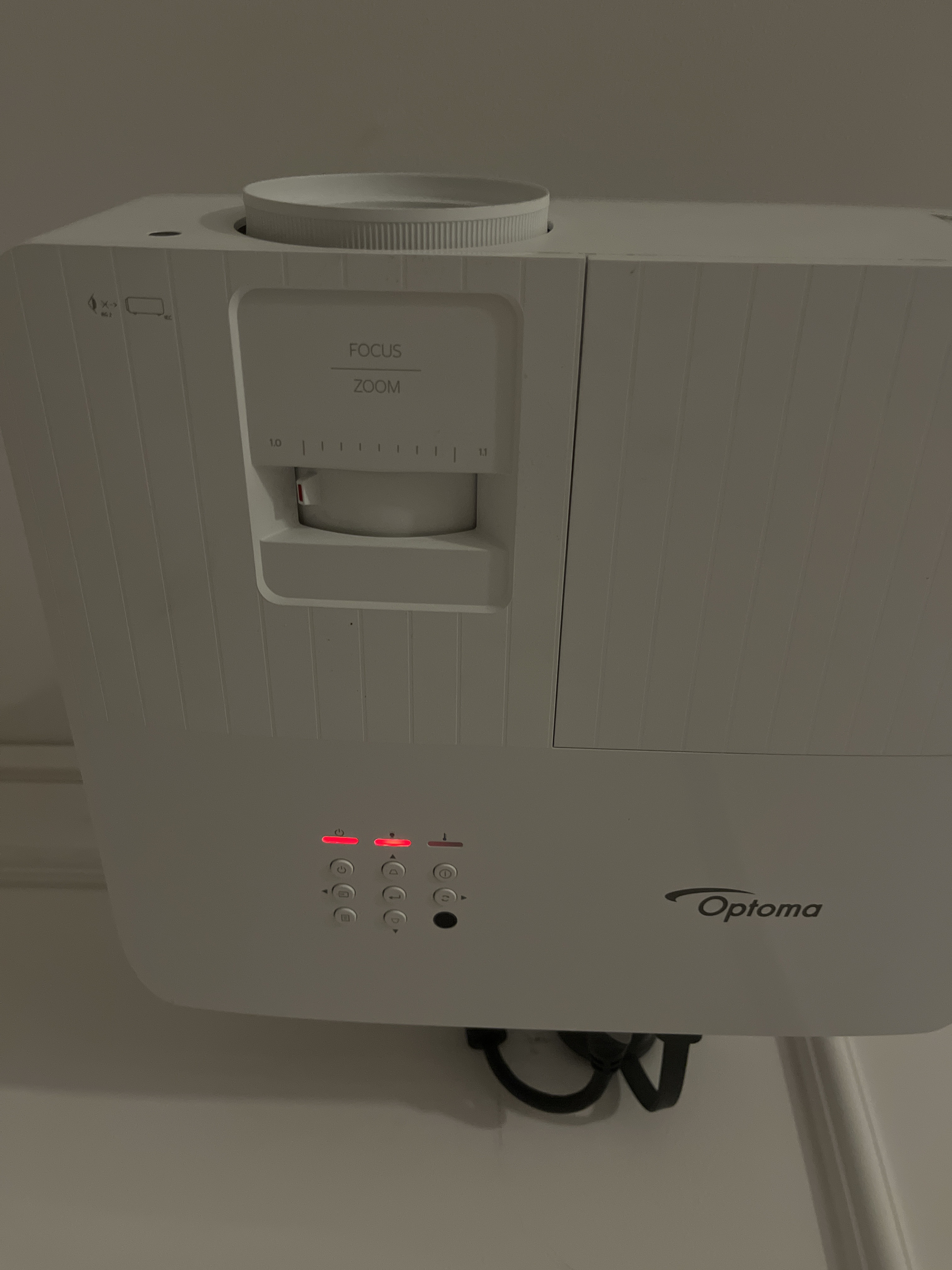 Zmiana kolorów i przestój Optoma UHD 30 - Czy to wina koła kolorów czy ...