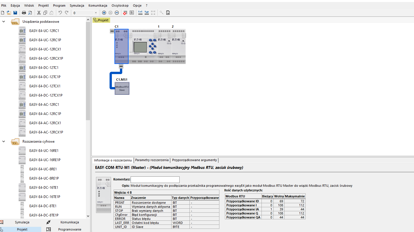 [Rozwiązano] Błąd komunikacji ModbusRTU między EasyE4 a rejestratorem ...