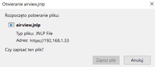 problem z JAVA 8, WINDOWS 10. nie włącza airView Spectrum Analyzer