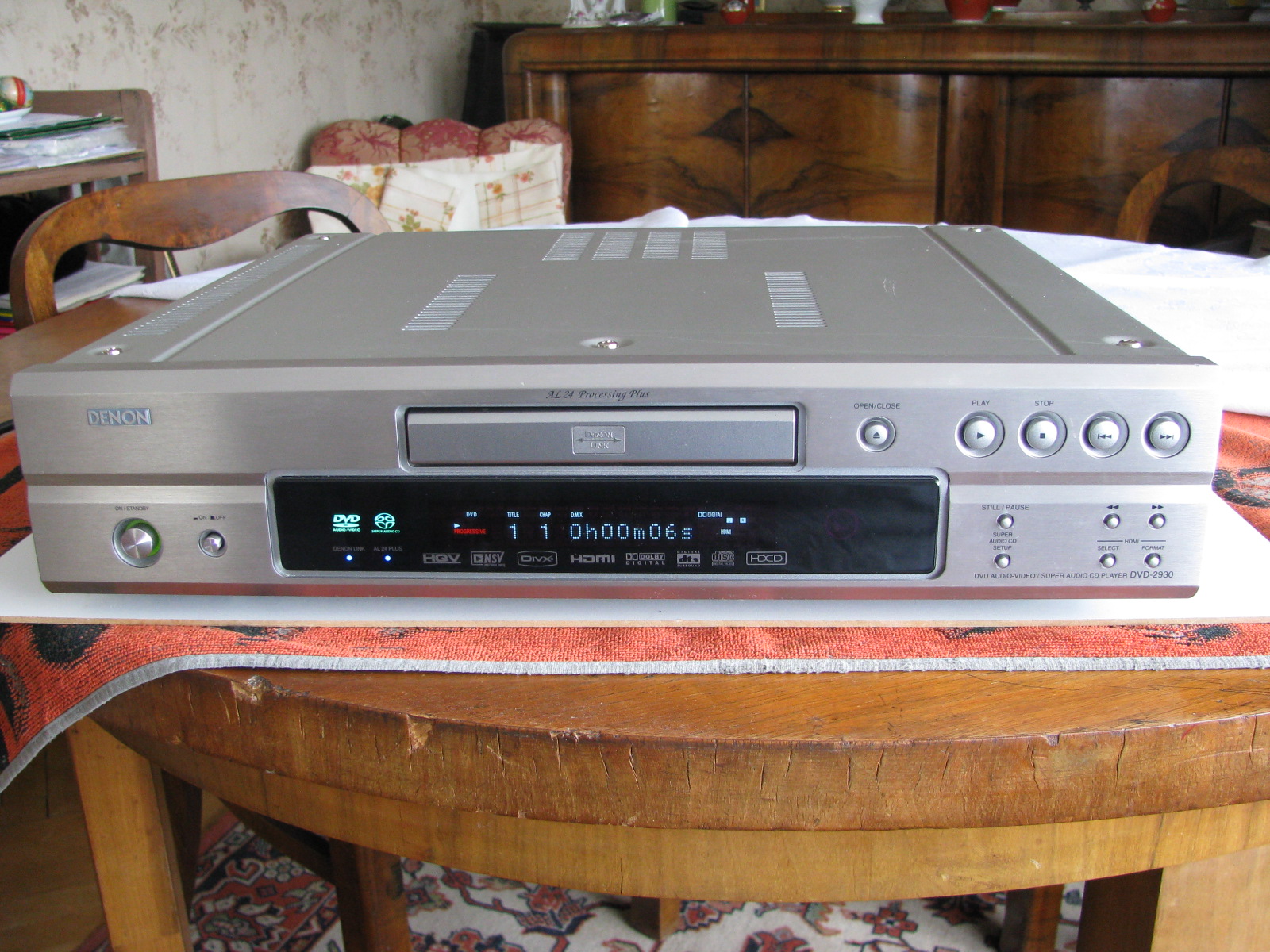 [Sprzedam] DVD DENON 2930 koloru srebrnego - elektroda.pl