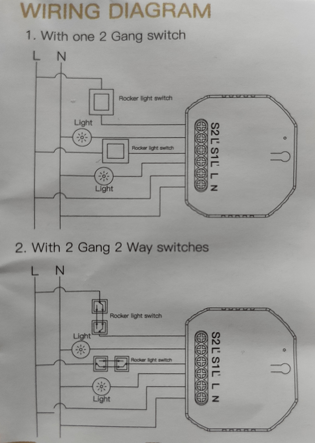 Exploring Pin Functions of MOES MS-104B 2 Gang Smart Switch with WB2S ...