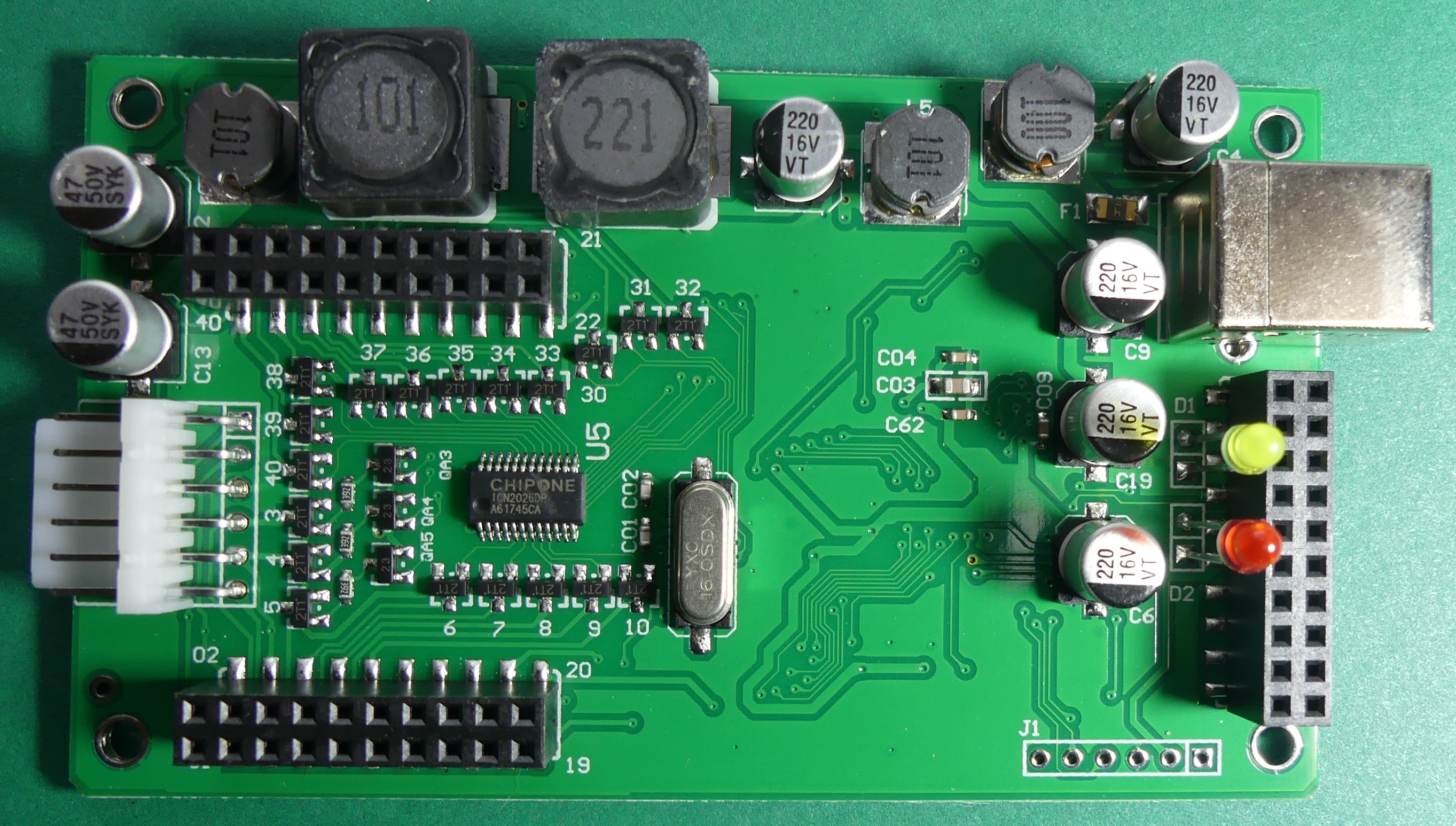 Wnętrze programatora TL866 II plus - elektroda.pl