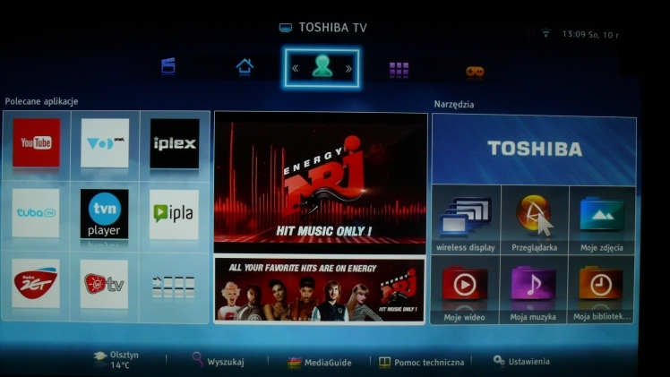 Toshiba 55L7453 - wracamy do gry. Model CEVO ze strefowym podświetleniem led - c