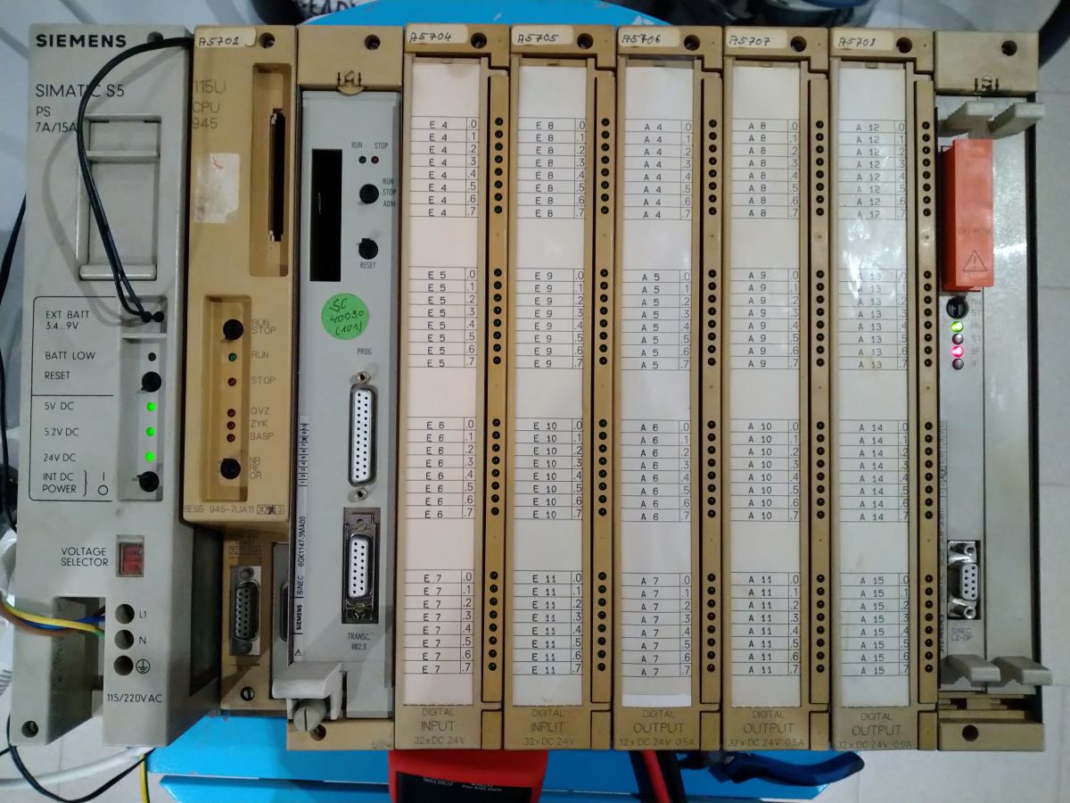 Jak uruchomić sterownik PLC SIMATIC S5? - elektroda.pl