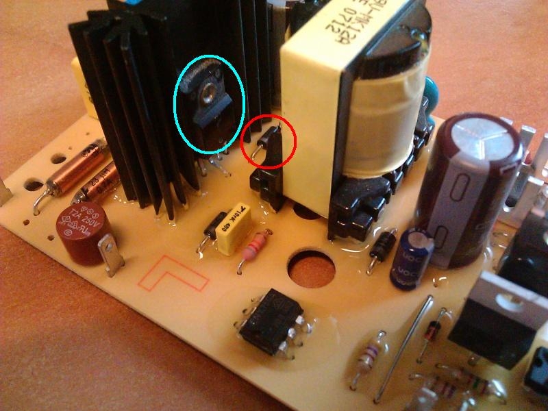 Jak zidentyfikować spalony element w ładowarce Festool LC45?