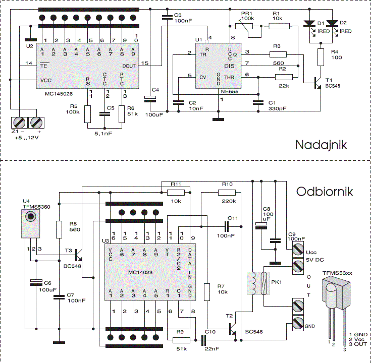 Jak zbudować prosty nadajnik podczerwieni? Instrukcje i komponenty