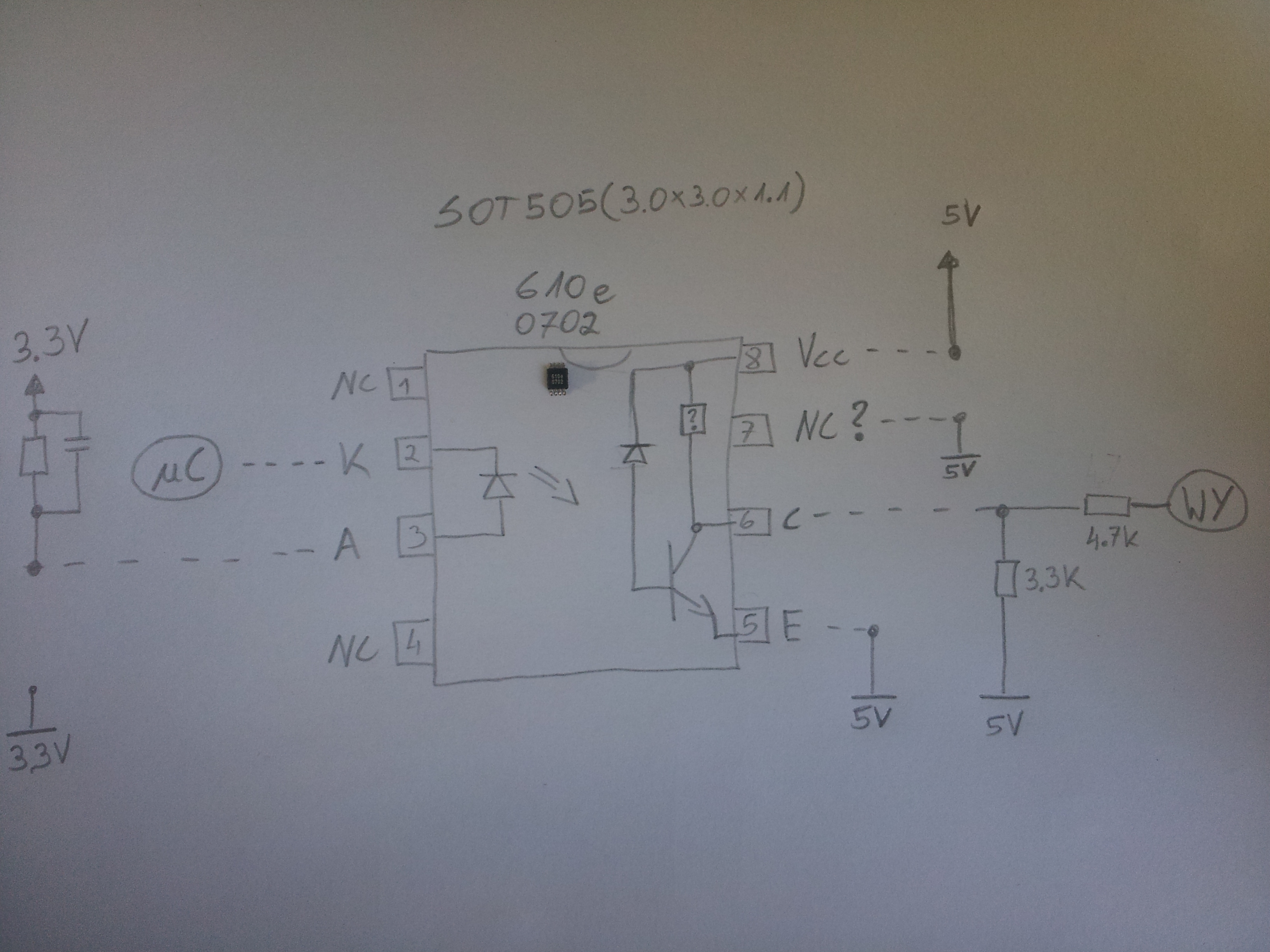 Identyfikacja układu SMD w obudowie SOT505 z kodem 610e 0702