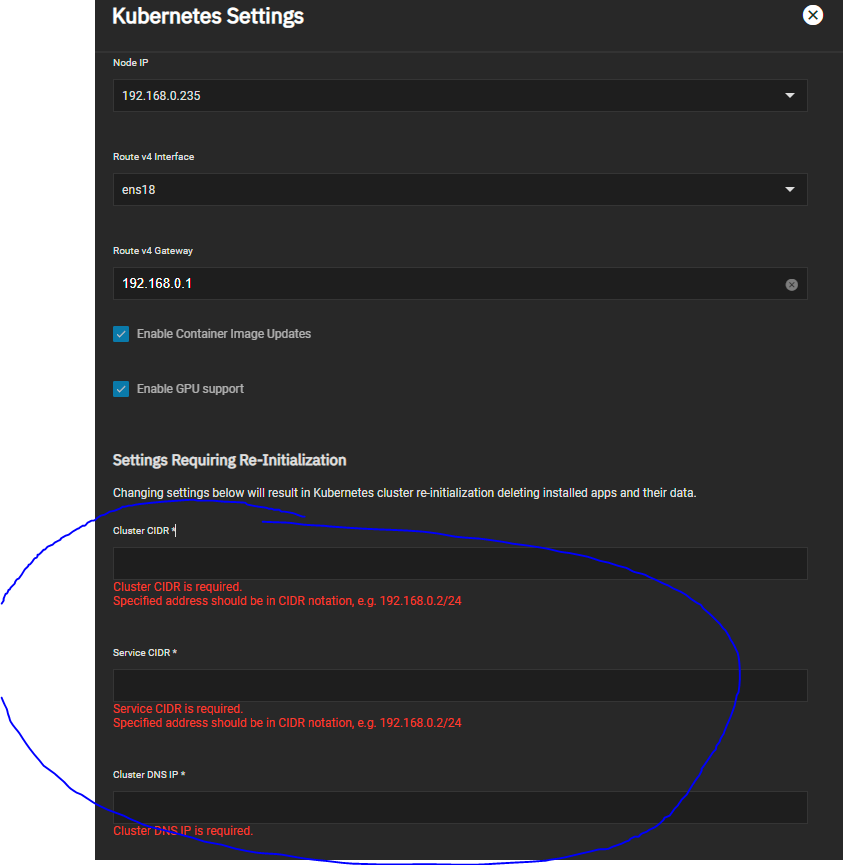 [Rozwiązano] Konfiguracja sieci TrueNAS Scale 22: VPN Tailscale, k3s, ClusterIP, LoadBalancer