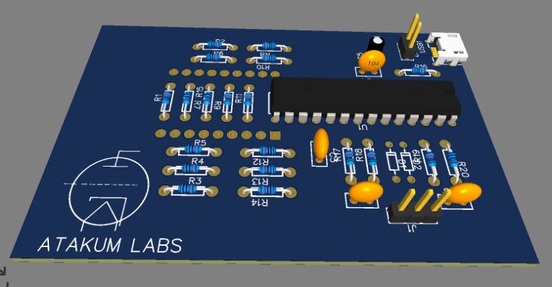 Konstrukcje prostych mierników SWR z Arduino, Atmega8 i i ...