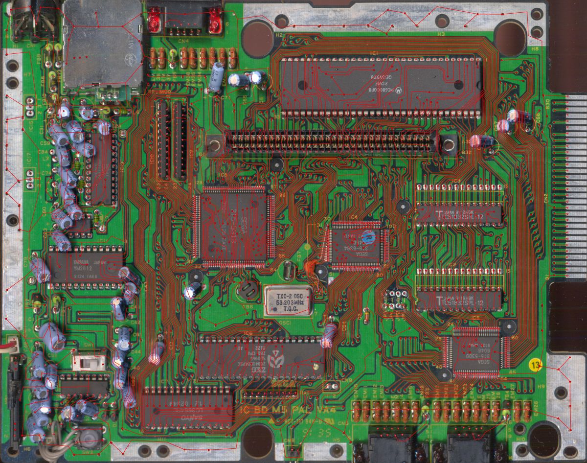 Sega Megadrive & Pegasus 16 bit schematic - nesdev.org