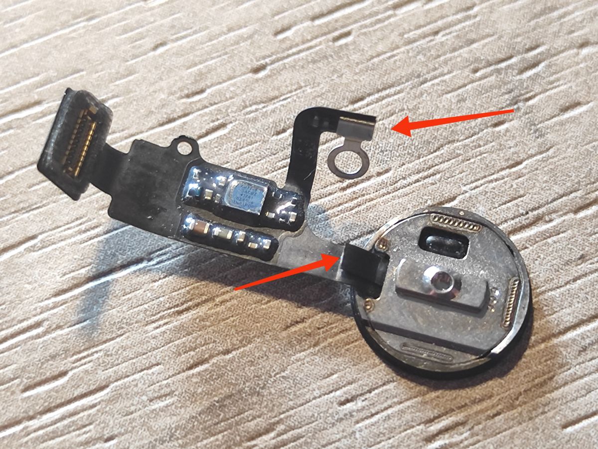 Iphone 8 - touch ID taśma - Touch ID zerwana taśma