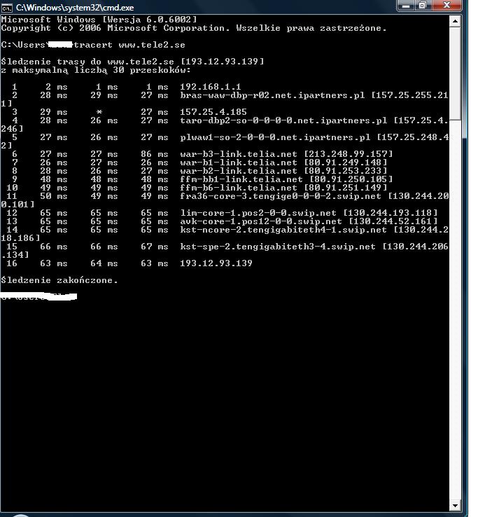 Jak przeprowadzić test trasy routingu dla polskich operatorów internetu?