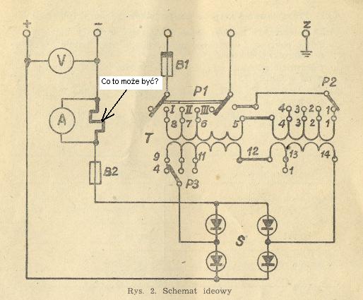 Prostownik BESTER BZA-24/25 - modernizacja i schemat ideowy DTR - 2
